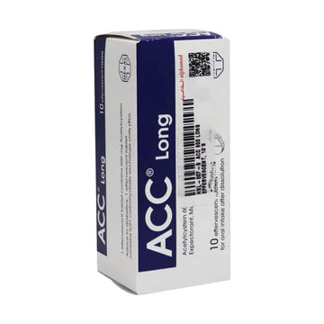 Buy ACC Long 600 mg Effervescent Tablets – Daily Respiratory Wellness ...