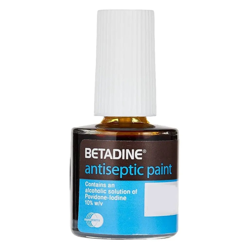 Buy Betadine Antiseptic Paint 10% Povidone-Iodine – Skin Cleansing ...