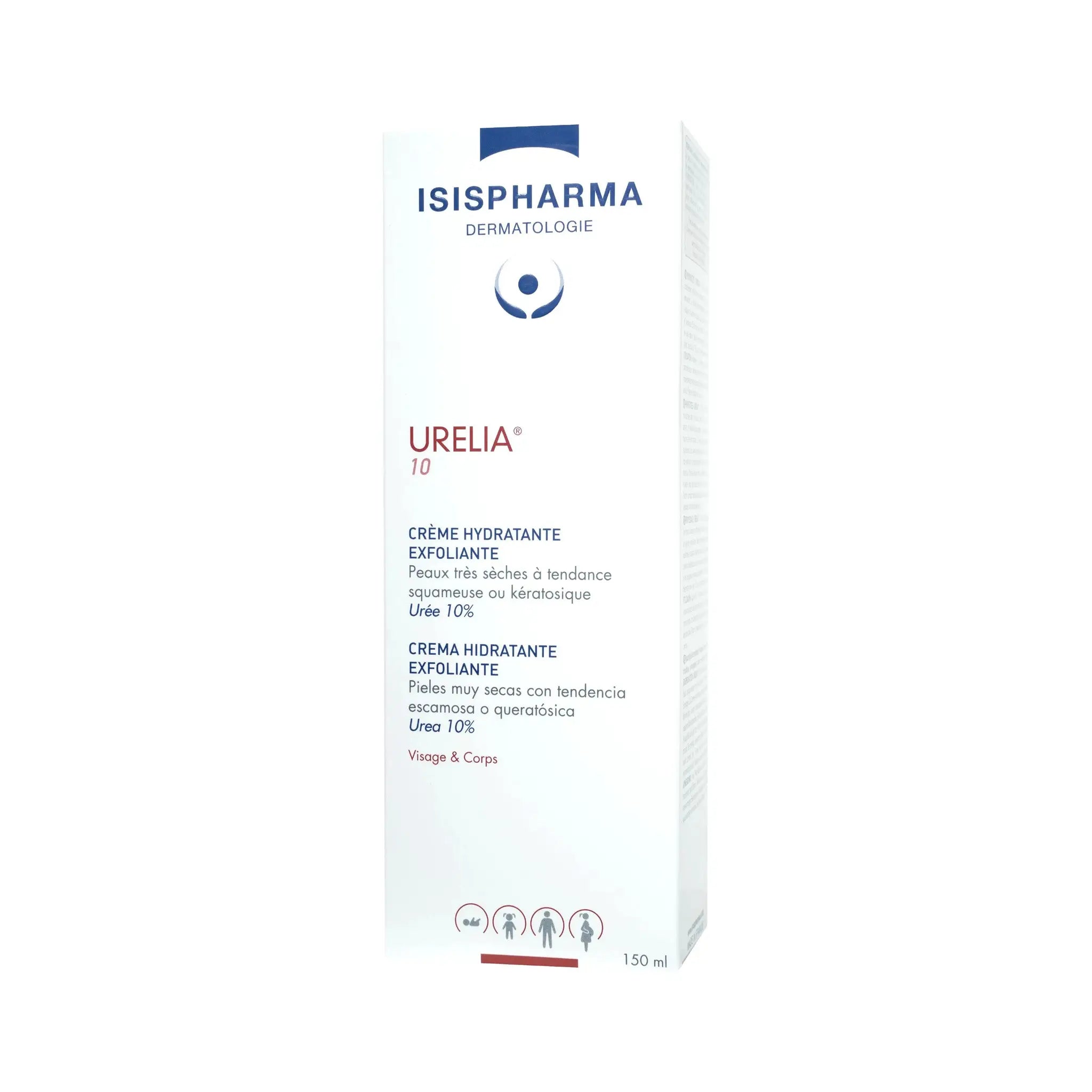 Buy ISIS Pharma Urelia 10 Exfoliating Moisturising Cream 150ml UAE ...
